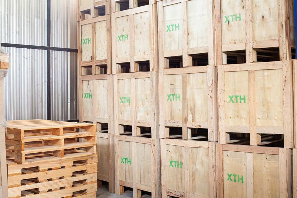 บริการจัดทำไม้พาเลท Wooden Pallet & Boxes - SRP Engineering Service